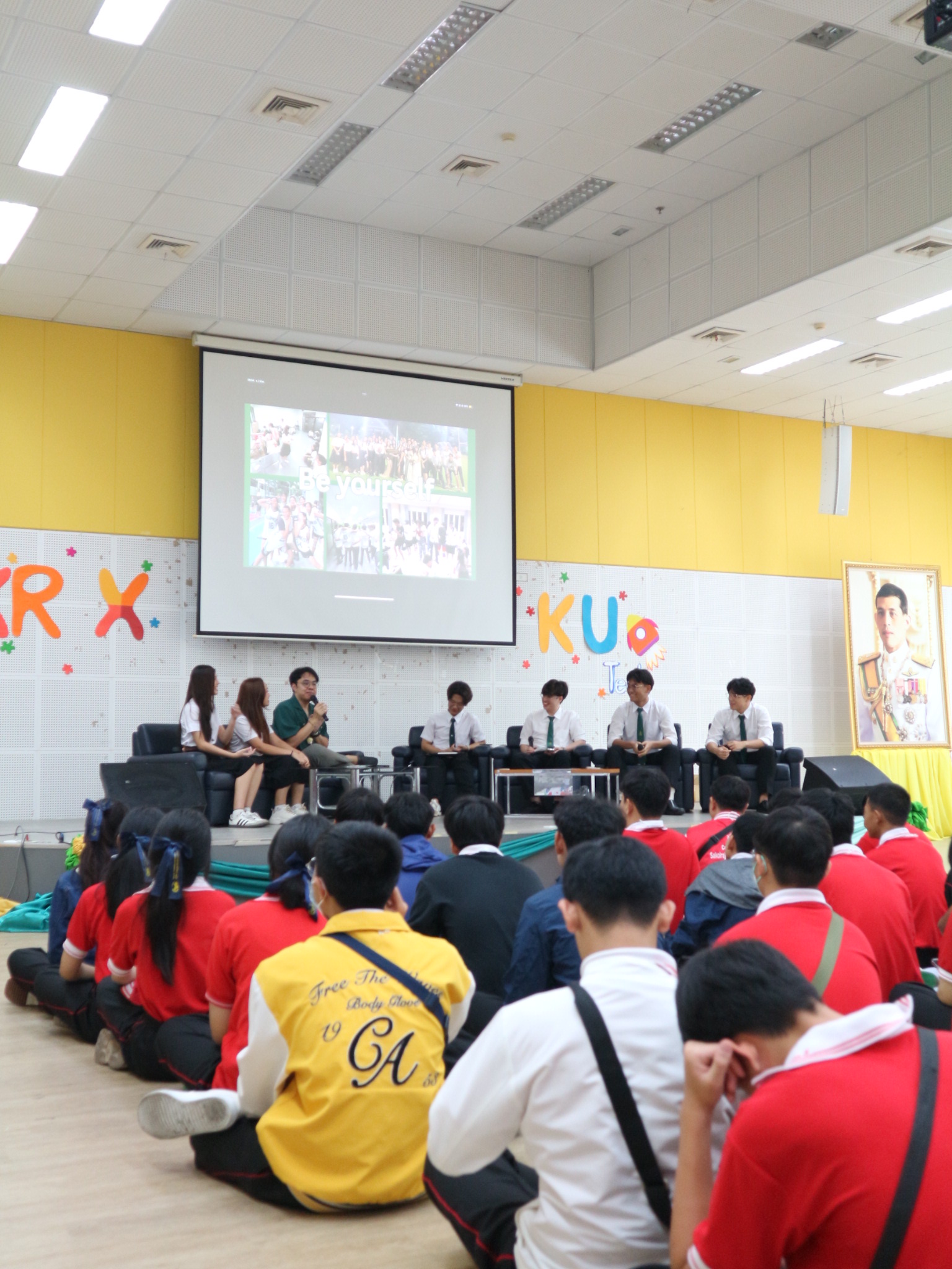 The Faculty of Medicine Student Club participated in a discussion with the Kasetsart University ...
